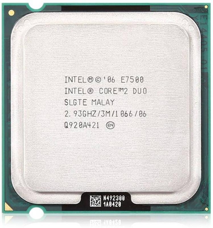 Intel CPU Core 2 Duo E7500 2.93G/3M/1066 | 露天市集 | 全台最大的網路購物市集