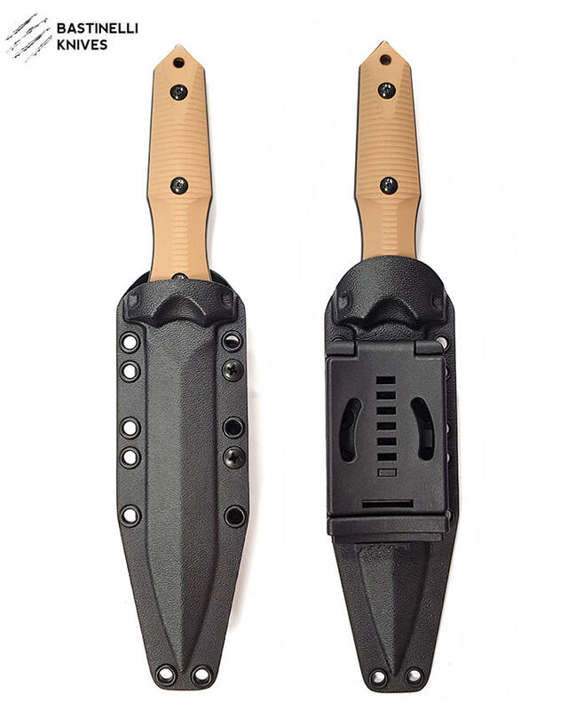 【angel 精品館 】Bastinelli Grozo Dagger 棕色G-10柄雙齒刃戰鬥直刀 / 限量發售 | 露天市集 | 全台最大 ...