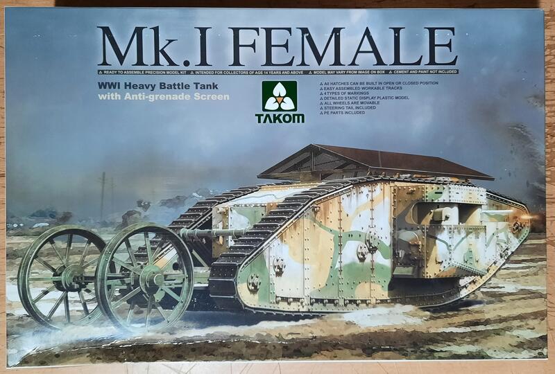 TAKOM 2033 1/35 MK.I FEMALE 現貨 | 露天市集 | 全台最大的網路購物市集