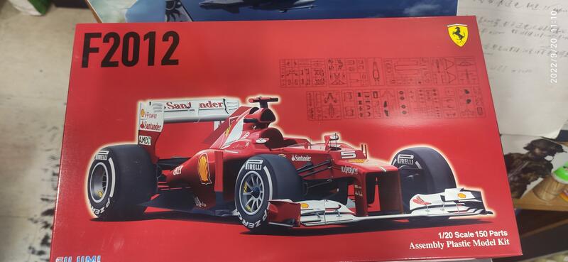 富士美 FUJIMI FERRARI F1 F2012+蝕刻片+水貼 | 露天市集 | 全台最大的網路購物市集