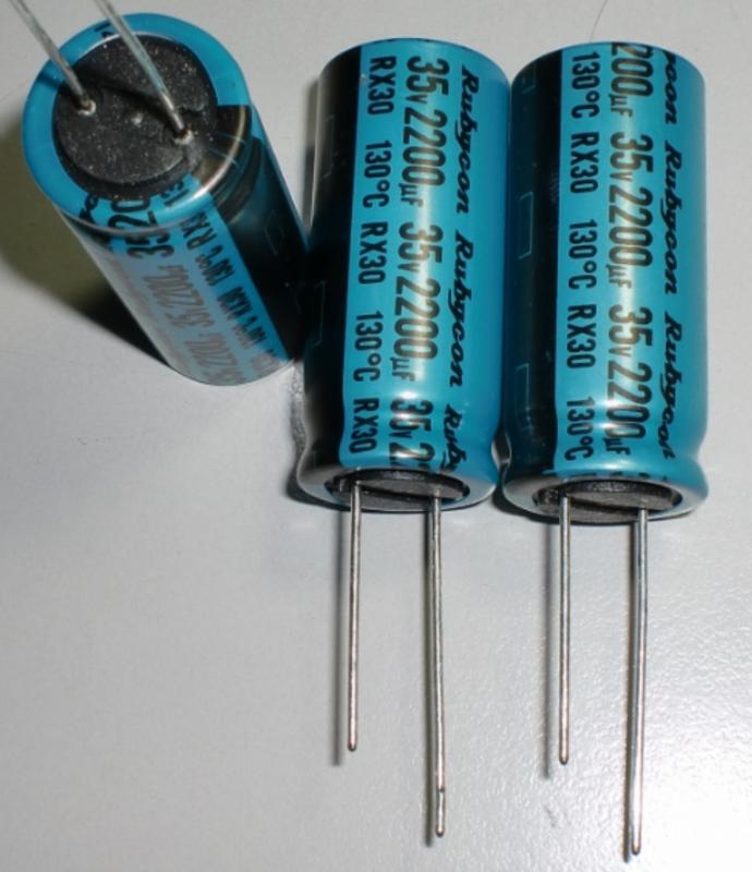 電解電容 (RUBYCON) 16*35mm 引線腳(RX30) 35V 2200uF ±20% 130℃ | 露天市集 | 全台最大的網路購物市集