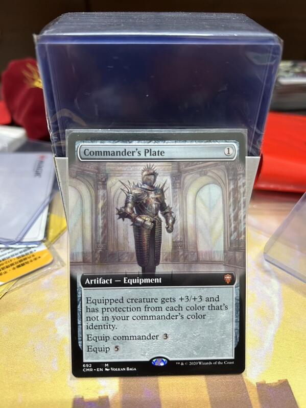 （吉吉收藏）MTG 魔法風雲會 Commander's Plate 692 M 普擴 CMR EN （申） | 露天市集 | 全台最大的網路購物市集