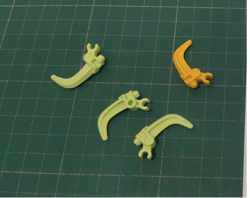 Lego 樂高 二手 92220 英雄工廠 Hero Factory 武器 刀 Claw Clip 爪 附夾 鈎爪子 | 露天市集 | 全台最 ...