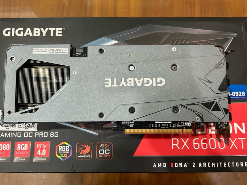 Gigabyte 6600xt 8g | 露天市集 | 全台最大的網路購物市集