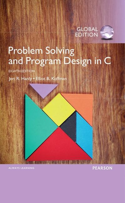 Problem Solving and Program Design in C 8/E 9781292098814 | 露天市集 | 全台最大 ...