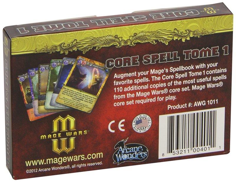 【卡牌屋】Mage Wars: Core Spell Tome《桌上遊戲，桌遊》 | 露天市集 | 全台最大的網路購物市集