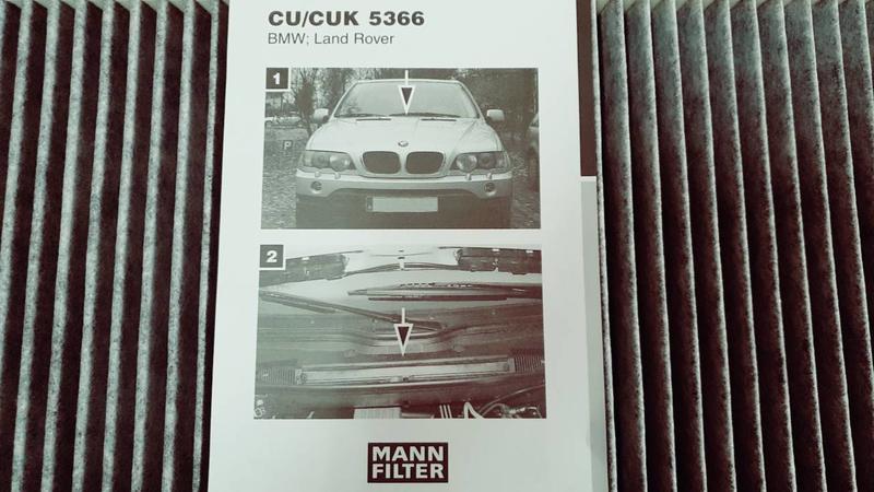【SFF雙B賣場】BMW E53/X3 MANN製 活性碳冷氣濾網[CUK5366] | 露天市集 | 全台最大的網路購物市集