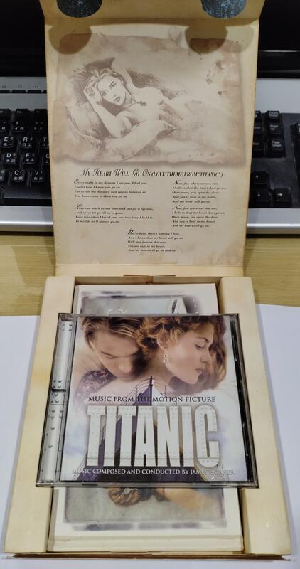 二手 鐵達尼號TITANIC CD寫真書 電影原聲帶 寫真書 完全知道手冊 | 露天市集 | 全台最大的網路購物市集