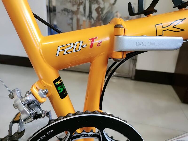KHS 功學社 F20 - T2 板橋 二手 小折 20吋 16速 9成新可議 原廠無改 | 露天市集 | 全台最大的網路購物市集