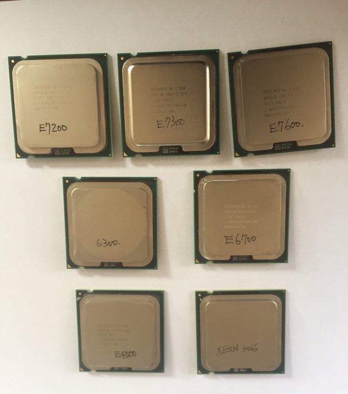 CORE 2DUO E4400 E4500 6300 E6700 E7200.7300.7400.7500 E7600 | 露天市集 | 全台 ...