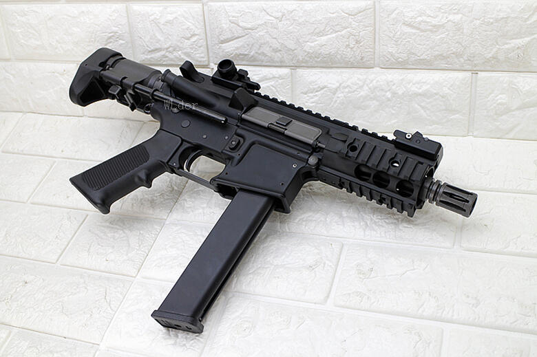 iGUN WE 大蜘蛛 黑蜘蛛 9mm 衝鋒槍 瓦斯槍 V3版本 GBB WE PCC R5C 步槍 AR M4 UZI | 露天市集 | 全台最大的網路購物市集