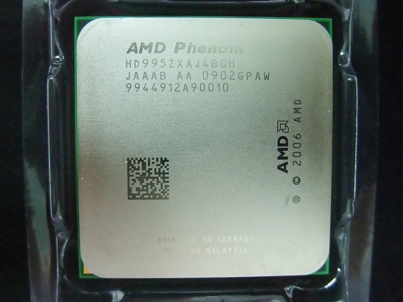 【含稅】AMD Phenom X4 9950 2.6G HD995ZXAJ4BGH 四核125W庫存正式散片CPU一年保 | 露天市集 | 全 ...