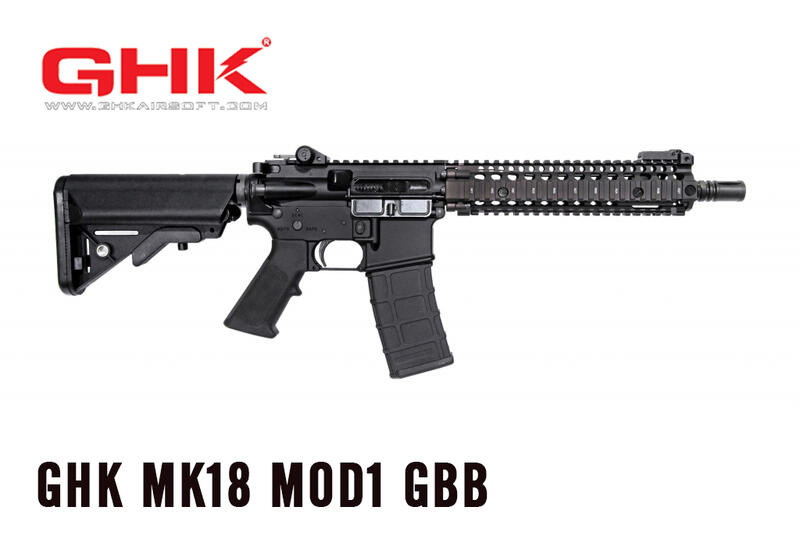 【翔準AOG】露露通預購GHK MK18 MOD1 GBBR C3最新版本 Colt Daniel Defense雙授權 | 露天市集 | 全 ...