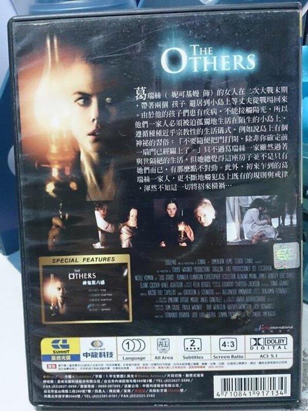 挖寶二手片-Y37-557-正版DVD-電影【神鬼第六感】-妮可基嫚(直購價) | 露天市集 | 全台最大的網路購物市集