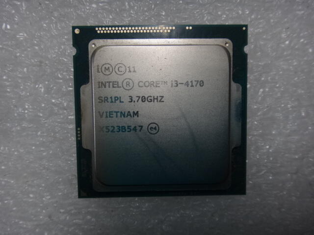 Intel 二手良品 正式版 i3-4170 3.70G 1150腳位(i3 i5 i7) | 露天市集 | 全台最大的網路購物市集