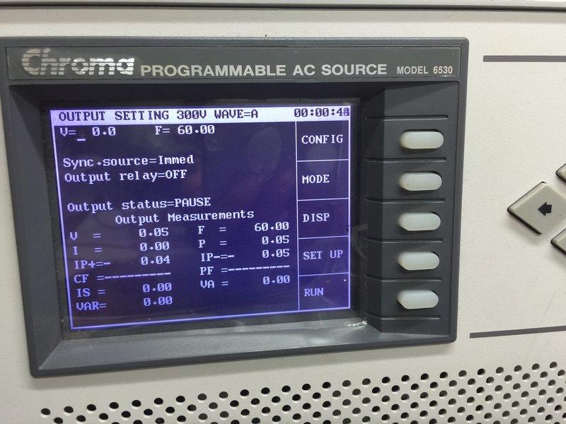 科達電儀測 Chroma 6530 w/GPIB 3000VA 可程式 AC Power Source [NO1] | 露天市集 | 全台最大 ...