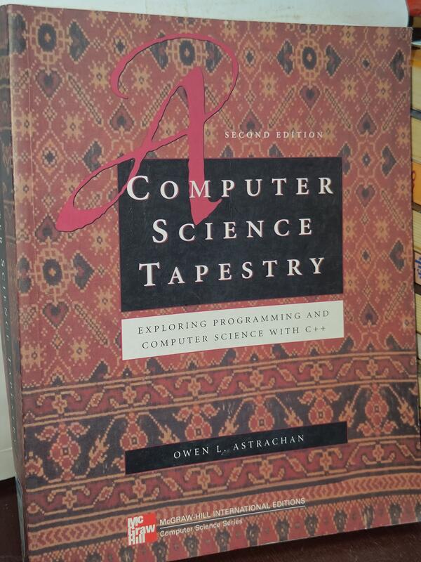 Computer Science Tapestry 2/e 0071161783 書況佳 2000 @ha 二手書 | 露天市集 | 全台最大 ...