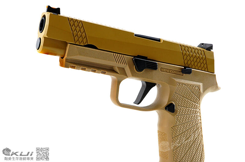 【KUI酷愛】WE P320、M17 V2 瓦斯槍，Wilson戰鬥版，F17 GBB手槍『黑、沙』WEF17V2 | 露天市集 | 全台最大 ...