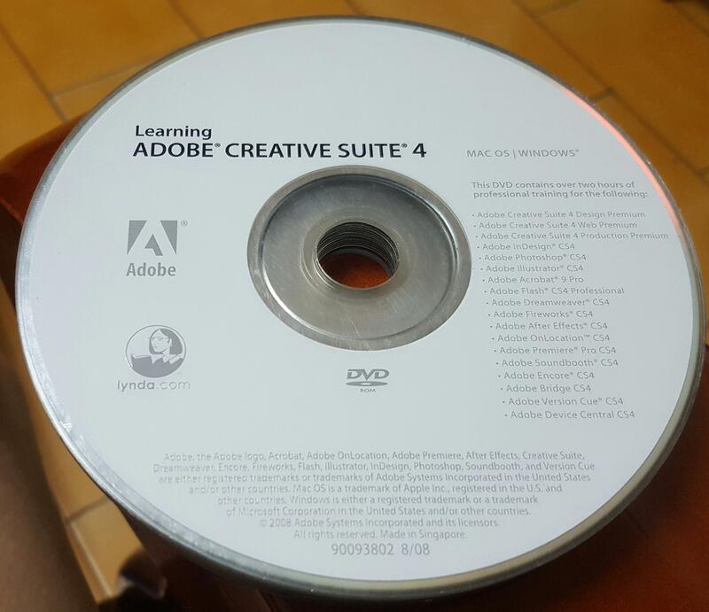 ADOBE CS4 CREATIVE SUITE 4 DESIGN STANDARD--4CD-沒有序號 /2手 | 露天市集 | 全台最大的 ...