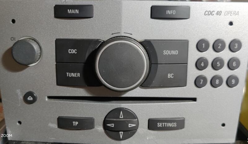 Opel Astra H zafira B Vectra C Cdc 40 opera 原廠音響 改裝可Auxin 功能 | 露天市集 | 全 ...
