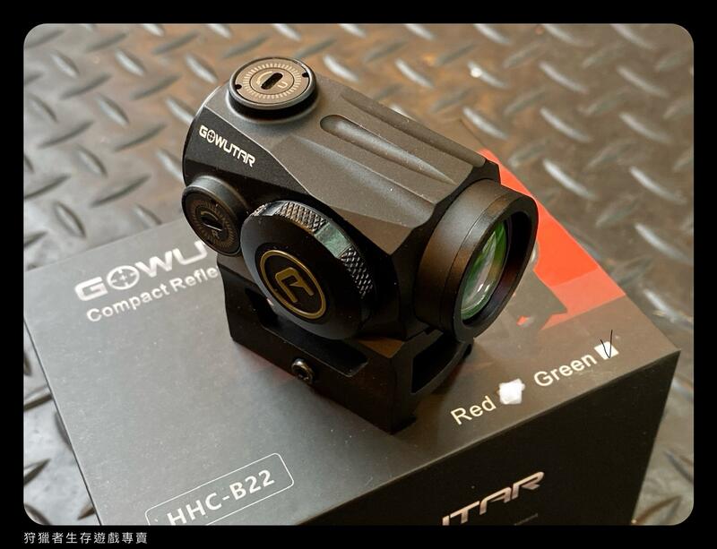 【狩獵者生存專賣】GOWUTAR HHC-B22 Shake Awake 1x20 內綠點瞄準器-T1風格-黑色-綠點 | 露天市集 | 全台 ...