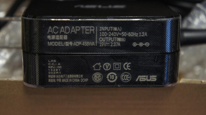 ASUS方型 變壓器 19V 2.37A 4.0x1.35mm ADP-45BWA X20 UX21 UX31 | 露天市集 | 全台最大的 ...
