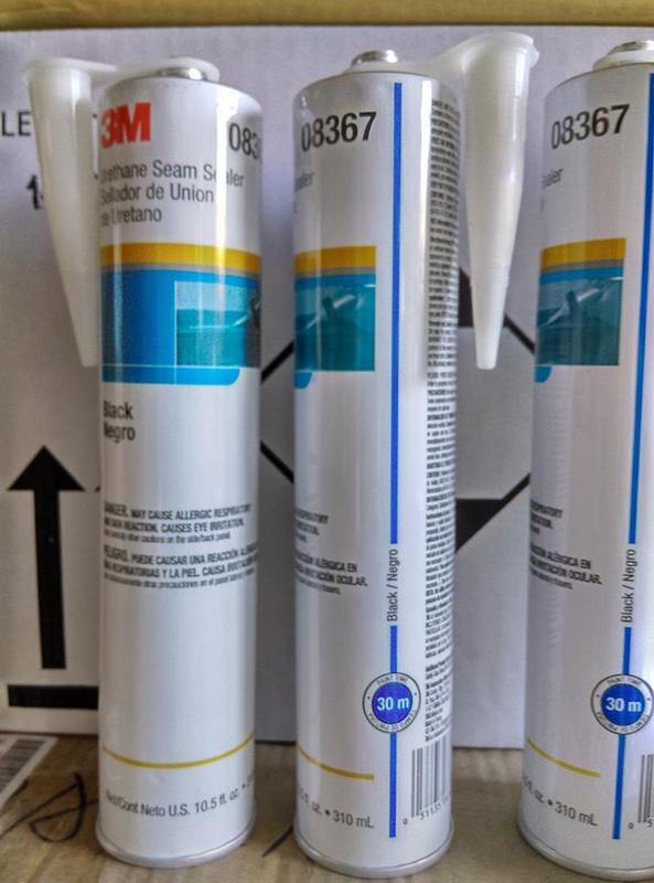 3M 8367黑色PU膠 車身膠導流板接著烤漆車身膠強化結構膠 板金膠 填縫劑 車門邊封膠 黑色中性.RAV4車體漏水用 | 露天市集 | 全 ...