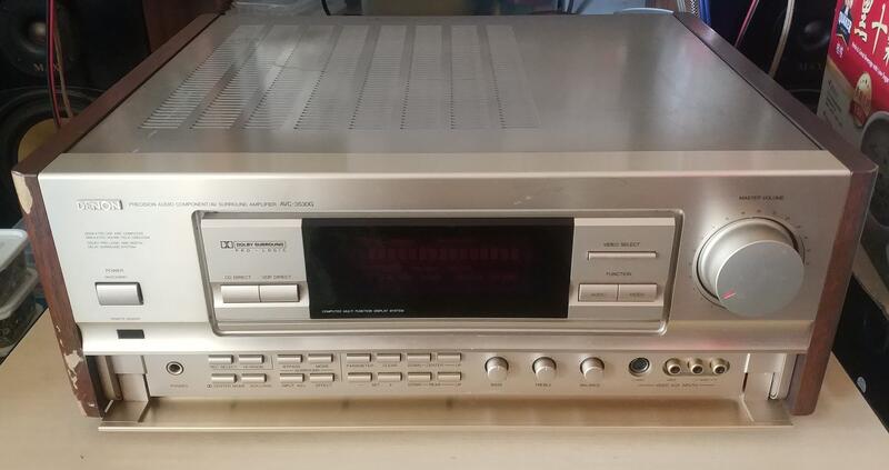 日本天龍 DENON AVC-3530G 雙護木高階環繞擴大機(附原廠遙控器) 日本製(請詳閱內容) | 露天市集 | 全台最大的網路購物市集