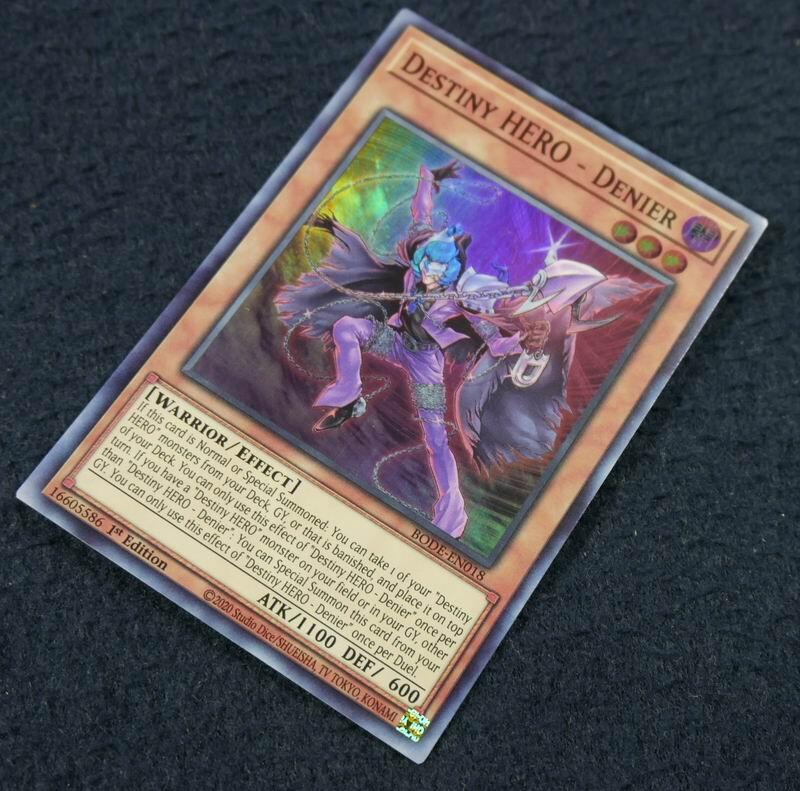 HCP正版遊戲王 BODE-EN018 美英1刷 亮面 D-HERO 否定人X1(NM近美品)=BODE-JP018 | 露天市集 | 全台最大的網路購物市集