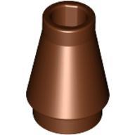 全新LEGO樂高小圓錐 4589b 4225714 4529242 紅棕色 Cone 1x1 A36 | 露天市集 | 全台最大的網路購物市集