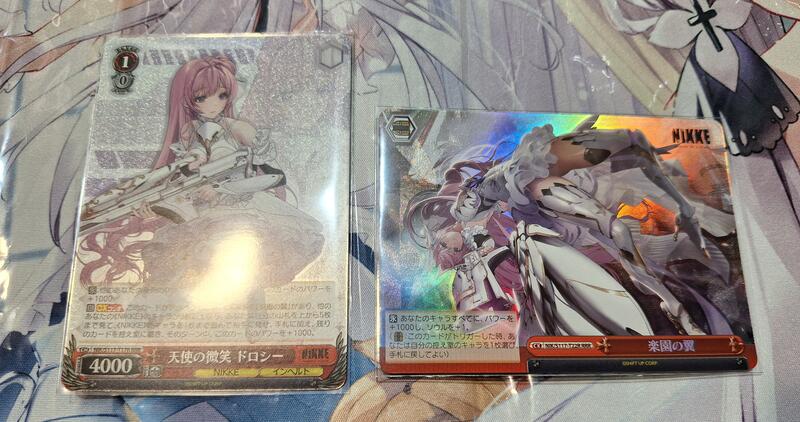 WS~ 勝利の女神：NIKKE NIK/S117-T17R NIK/S117-T22R RRR 桃樂絲 (兩張一組) | 露天市集 | 全台最 ...