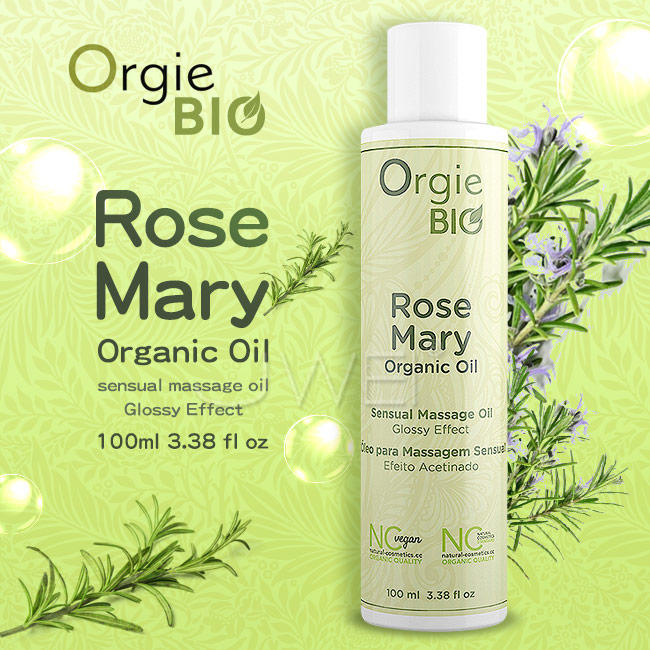 新品~葡萄牙Orgie．BIO ORGANIC OIL Roes Mary 天然有機植粹溫和按摩潤滑油-迷迭香(100m | 露天市集 | 全 ...