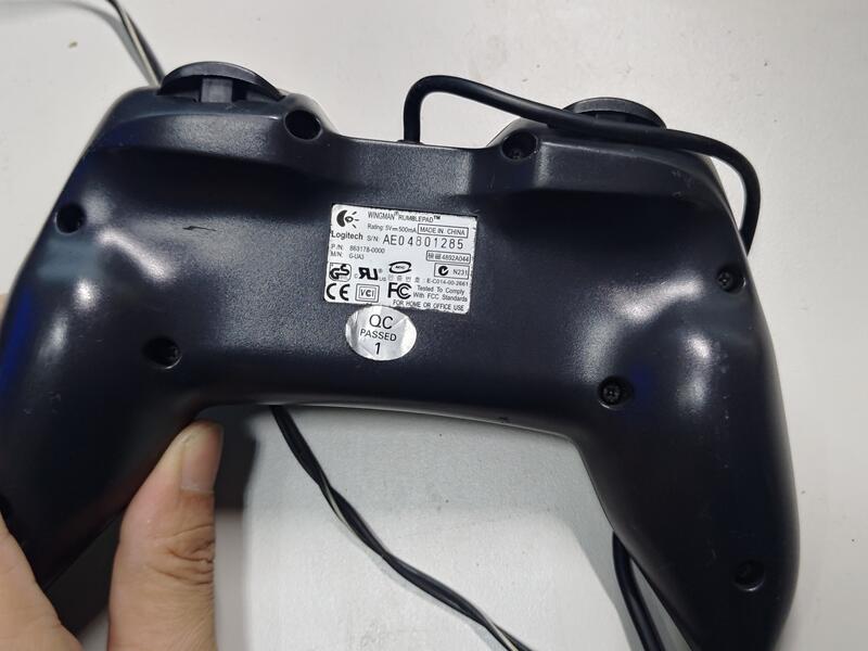 (B2) 早期 Logitech 羅技 WingMan RUMBLEPAD 電腦USB遊戲搖桿 手把 | 露天市集 | 全台最大的網路購物市集