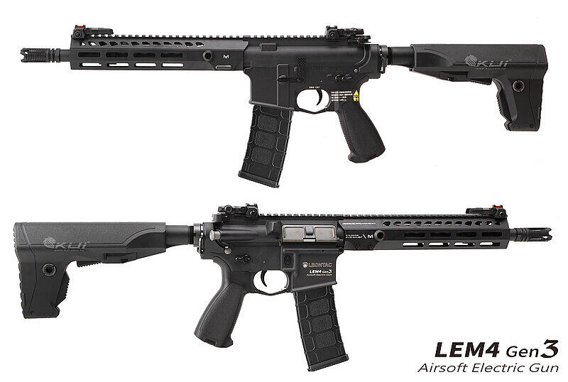 【KUI酷愛】LEONTAC 聯名特製款 LEM4 Gen3 電動槍『ETU電子板機+全金屬版』M4 AEG~52185 | 露天市集 | 全台最大的網路購物市集