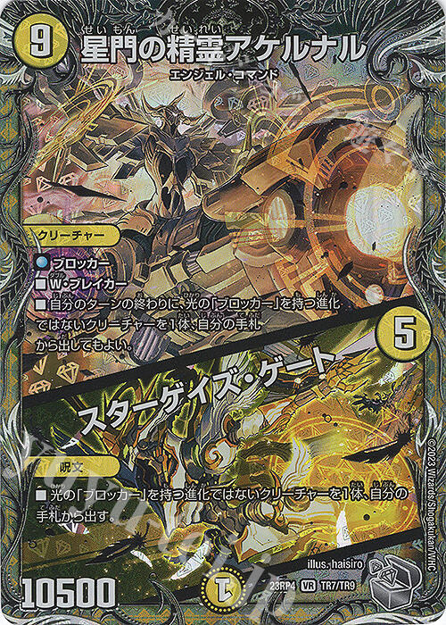 【Shine】決鬥王 Duel Masters DM 23RP4 TR7/TR9 VR 星門の精霊アケルナル(銀トレジャ | 露天市集 | 全台最大的網路購物市集