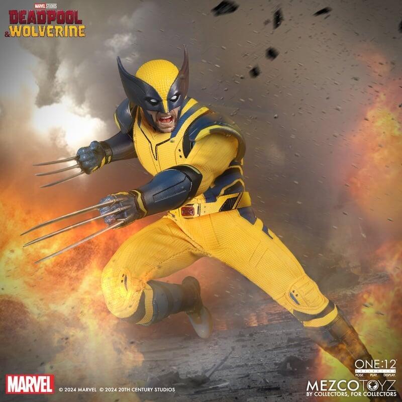 【史派克工廠】結單免運25年Q3 MEZCO Marvel 金鋼狼&死侍 電影版 金剛狼 豪華版 1216 | 露天市集 | 全台最大的網路購物市集