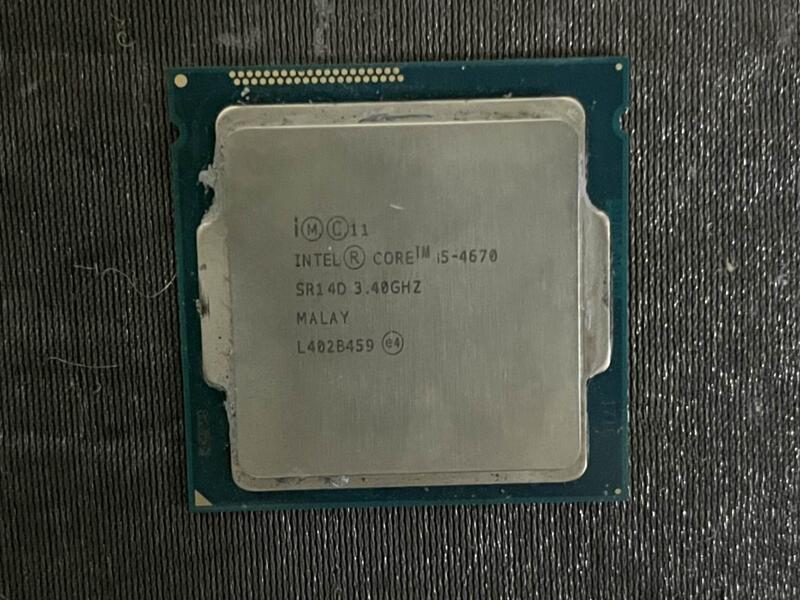 Intel Core(CPU1)i5-4670四核心CPU(LGA 1150) | 露天市集 | 全台最大的網路購物市集