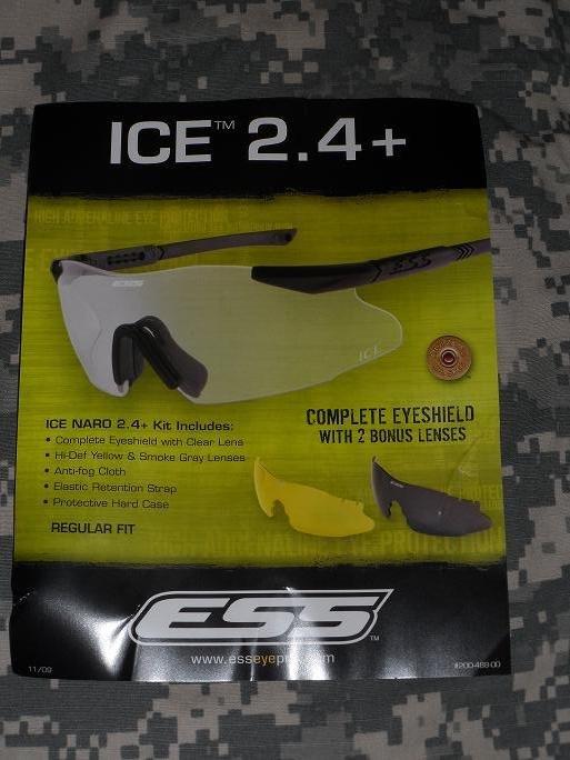 ESS ICE 2.4 3X 3LS Plus 抗彈防護眼鏡 防破片護目鏡 not OAKLEY WILEY X | 露天市集 | 全台最大的 ...