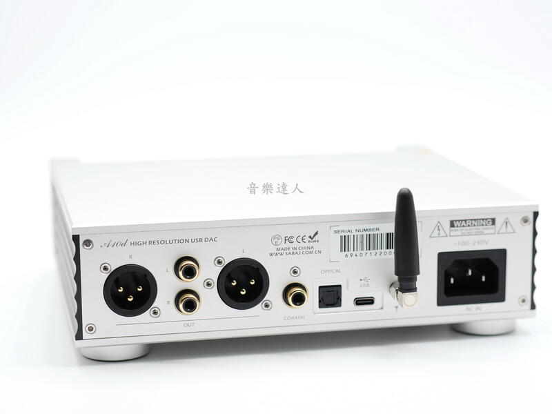 "音樂達人"染美的真實感 Sabaj A10d 2022版 藍芽DAC一體機 4.4mm+6.3mm耳機+RCA+XLR | 露天市集 | 全 ...