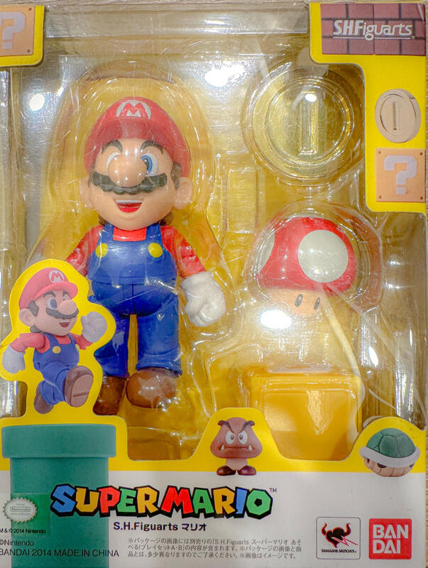 S.H.Figuarts SHF Super Mario 瑪利歐 可動玩偶(已拆） | 露天市集 | 全台最大的網路購物市集