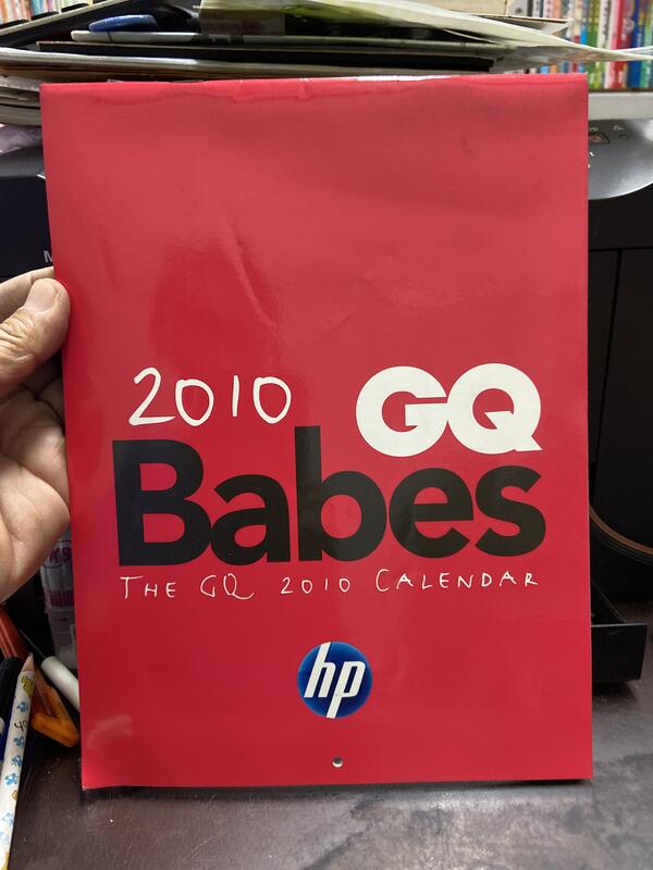 (知2B26C) 2010 GQ BABES THE GQ 2010 CALENDAR | 露天市集 | 全台最大的網路購物市集