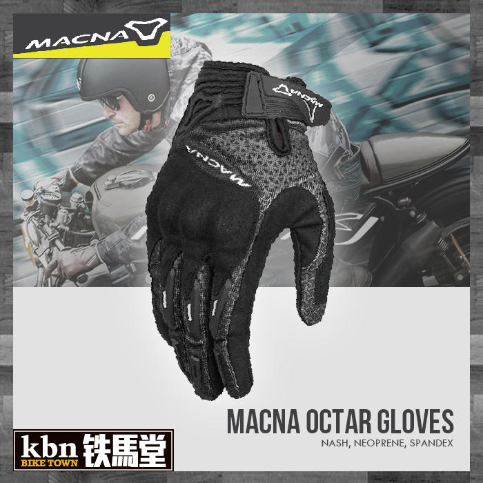 KBN☆鐵馬堂 荷蘭 MACNA OCTAR 夏季 網布 護具 短手套 透氣 手感好 | 露天市集 | 全台最大的網路購物市集
