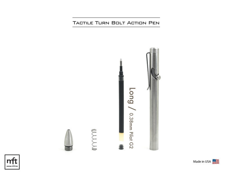 MFT 美國 Tactile Turn Bolt Action Pen 鈦合金 紅銅 青銅 槍機筆 | 露天市集 | 全台最大的網路購物市集