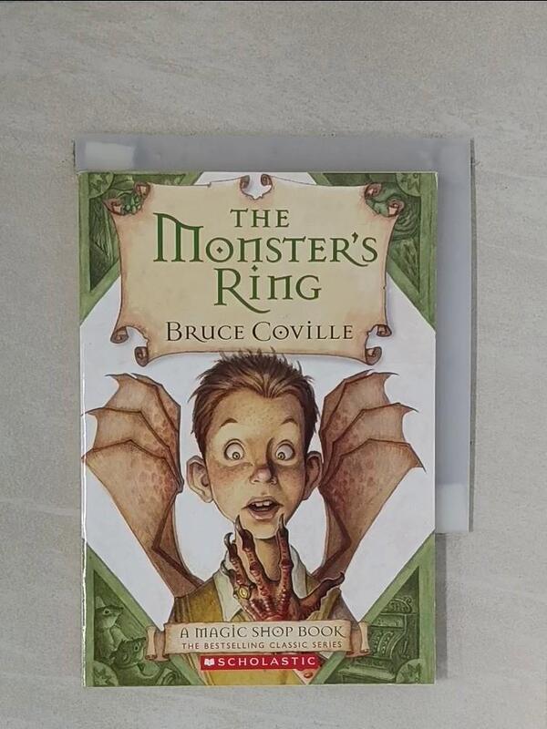 【露天書寶二手書T1/兒童文學_WF4】The monster's ring_Bruce Coville ; illustrated by ...