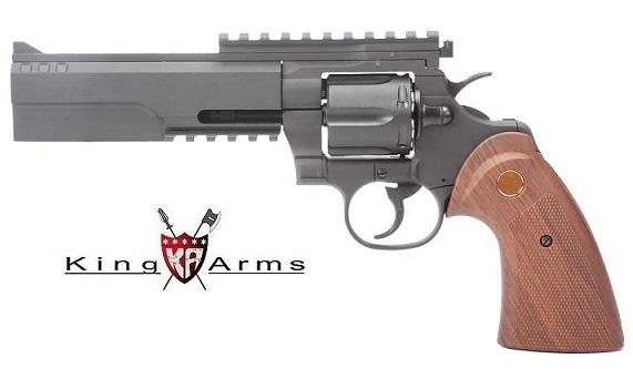 【楊格玩具】現貨~ King Arms Python 357 Evil 全金屬 6吋左輪戰術版 瓦斯手槍 | 露天市集 | 全台最大的網路購物市集