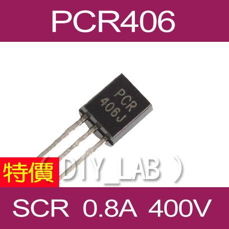 【DIY_LAB#808A】(10個)PCR406J (TO-92) 400V/0.8A SCR 單向矽控整流器(現貨) | 露天市集 | 全台最大的網路購物市集