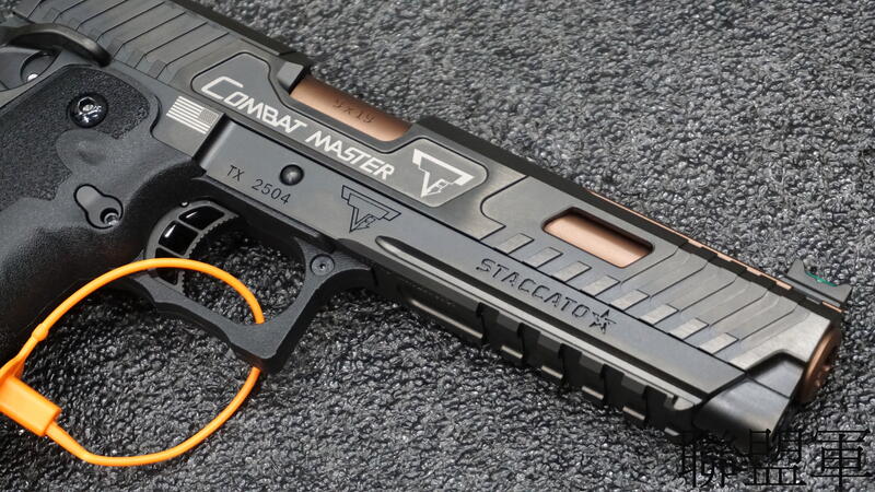 【聯盟軍 生存遊戲專賣】香港進口 TTI x STACCATO COMBAT MASTER 2011 模具鋼製 瓦斯手槍 | 露天市集 | 全 ...
