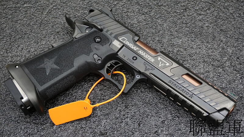 【聯盟軍 生存遊戲專賣】香港進口 TTI x STACCATO COMBAT MASTER 2011 模具鋼製 瓦斯手槍 | 露天市集 | 全 ...