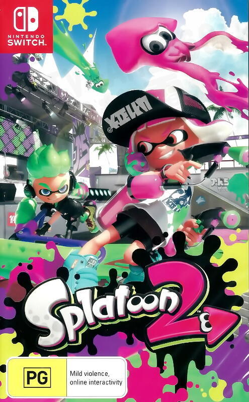 【全新未拆】任天堂 SWITCH NS 漆彈大作戰2 斯普拉遁2 噴射戰士 SPLATOON 2 英文版【台中恐龍電玩】 | 露天市集 | 全台最大的網路購物市集