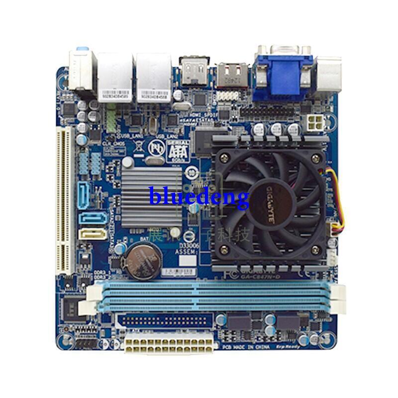 技嘉GA-C847N-D E240N E350N主板ITX雙核847處理器NM70雙千網口 | 露天市集 | 全台最大的網路購物市集